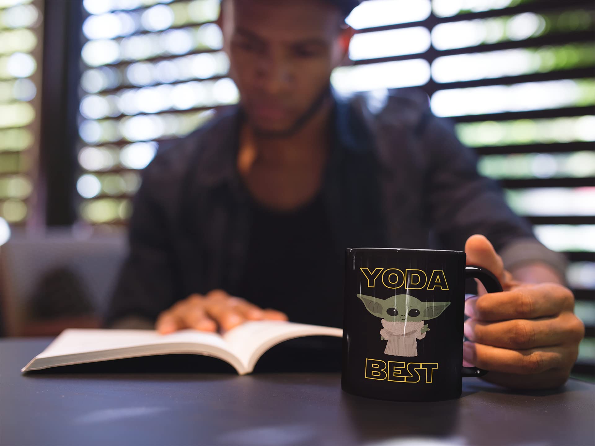 Youda Best Mug - FathersDay Mugs for Dad Star Wars Dad Mug, Valentines Day Mugs for Boyfriend | Baby Youda Best Dad Ever Coffee Mug Gift for Star Wars Fans | Daddy Star Wars Gift for Father (Youda)