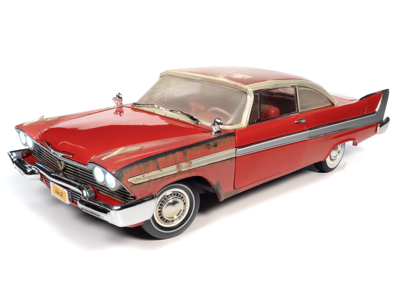 Silver Screen Machines - Christine 1958 Plymouth Fury (Partially Restored)