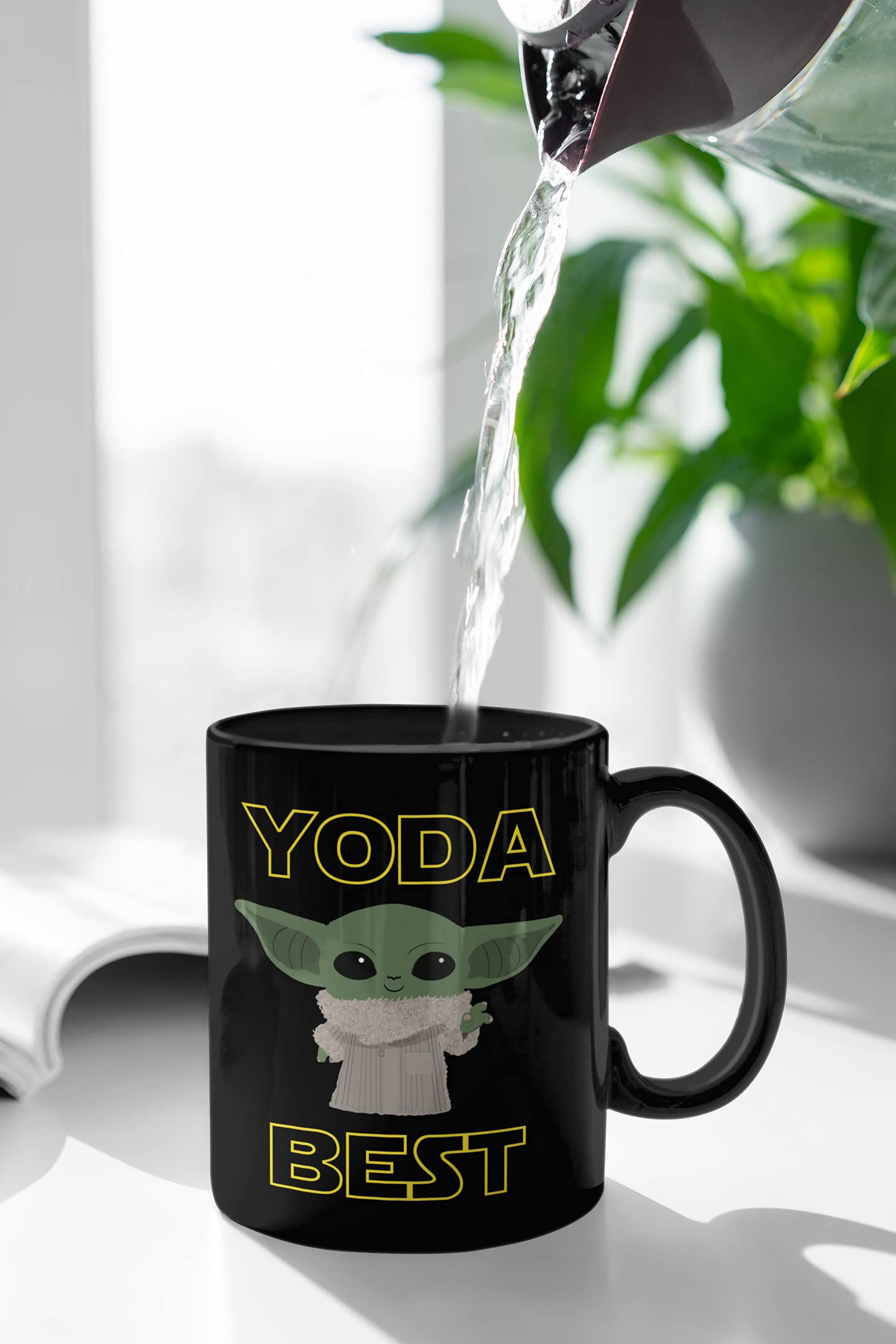 Youda Best Mug - FathersDay Mugs for Dad Star Wars Dad Mug, Valentines Day Mugs for Boyfriend | Baby Youda Best Dad Ever Coffee Mug Gift for Star Wars Fans | Daddy Star Wars Gift for Father (Youda)