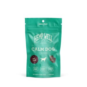 hemp well calm dog soft chews relieves anxiety, calms and relaxes your dog, aids in stress relief and behavioral issues, dog travel, organically sourced dog calming chews (8)