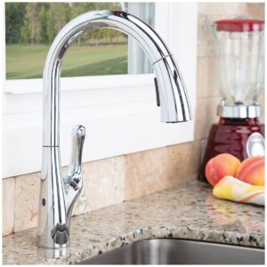 Speakman SBS-2142 Chelsea Sensor Pull Down Kitchen Faucet-PC, Polished Chrome