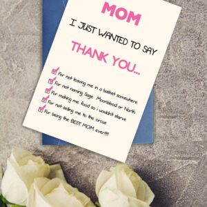 Funny Mother's Day card, Happy Mother's Day Greeting Cards, Mother's Day Gift, Birthday Card for Mom