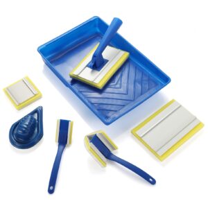 paint pad set,corner walls & ceilings pad painter, 7-inch,painter¡¯s pad refills, large corner edging window,trim and touch-up pad,pack of 8