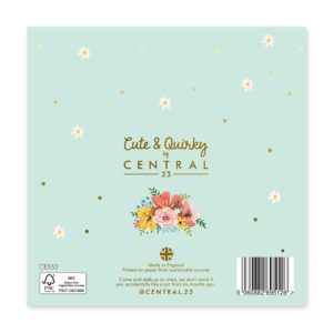 CENTRAL 23 - Cute 70th Birthday Card for Women - 'Seventy And Still Fabulous' - Sweet 70th Birthday Cards for Her - Cheeky 70th Birthday Cards for Men - Pretty Design - Comes with Fun Stickers