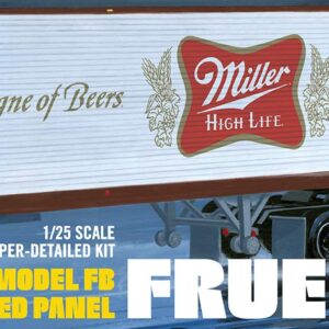 AMT Fruehauf 40' Semi Trailer (Miller Beer) 1:25 Scale Model Kit