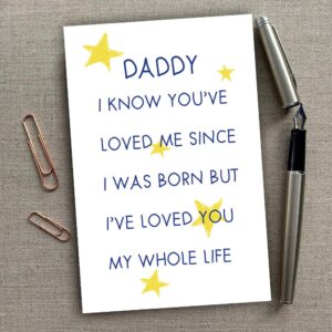 Funny Love Card for Dad, Father's Day Card, Fathers Day Card, Funny Card for Daddy, Birthday Card for Dad Daddy