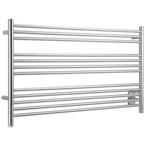 ancona an-5550 amplia dual 12-bar hardwired and plug-in towel warmer in chrome