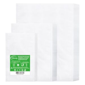 vacuum sealer bags 50 gallon 11x16 inch+50 quart 8x12 inch+50 pint 6x10 inch commercial grade bpa free