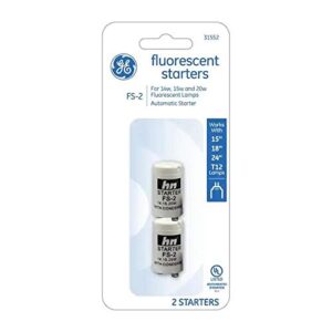 ge fs-2 fluorescent starters, 2-pack