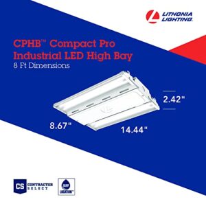 Lithonia Lighting CPHB 24LM MVOLT 50K Compact PRO LED Bay Light, High Bay, 24000 Lumens, 5000K Light