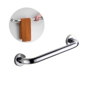 shower handicap grab bars for bathroom wall, handicap safety grab bar, 19 inch stainless steel grab bar, safety hand rail support bar for bathtub toilet kitchen stairway handrail (size : 68cm)