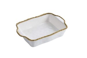 pampa bay titanium baking dish (rectangular, golden salerno)