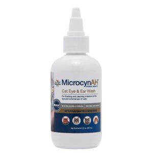 microcynah cat eye & ear wash 3fl oz.