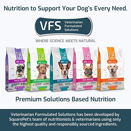 SquarePet VFS Canine Active Joints Formula, Turkey, Green Lip Mussels, Eggshell Collagen, High Protein Diet 22lbs