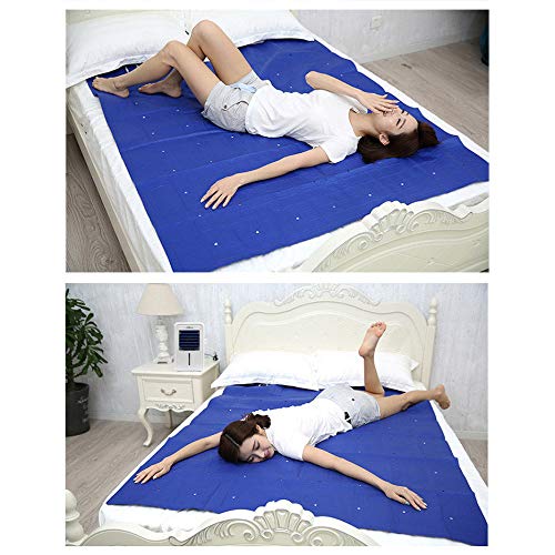 APENCHREN Cooling Water Mattress, Cooler Pad, Ice Mattress, Cooling Bed Conditioning System - for Home, Dorm Room, Apartment and Hostel, Cool in Summer,160x70cm