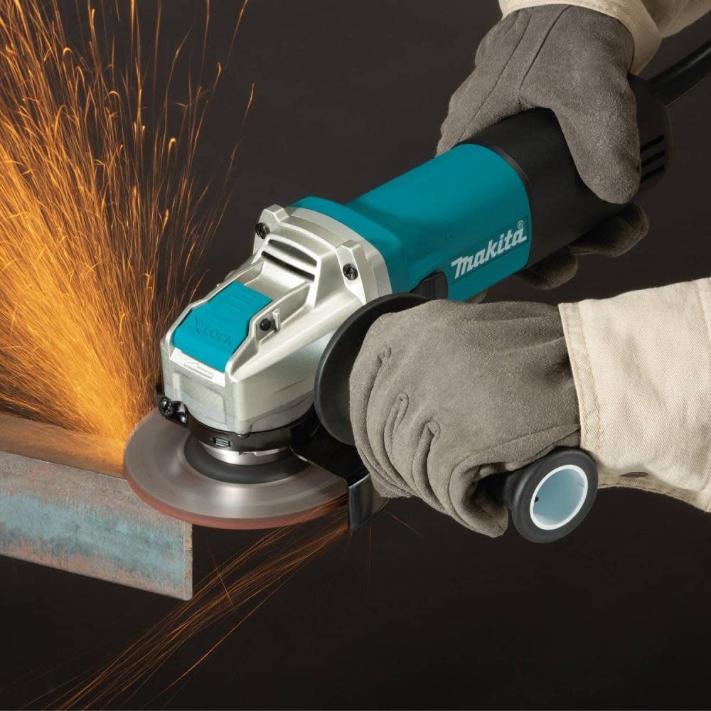 Makita GA4570 7.5 Amp 4-1/2 in. Corded X-LOCK Angle Grinder