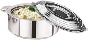 sahishnu online and marketing stainless steel stockpot for chapati or chapati dabba