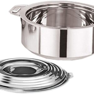 Sahishnu Online And Marketing Stainless Steel Stockpot for Chapati or Chapati Dabba