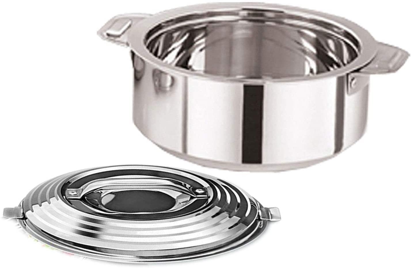 Sahishnu Online And Marketing Stainless Steel Stockpot for Chapati or Chapati Dabba