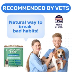 PAWFECTCHEW Probiotics for Dogs - Chewable Probiotics Chews + Digestive Enzymes - Relieves Diarrhea, Gas, Constipation - Improve Digestion, Prevent Coprophagia - Made in USA