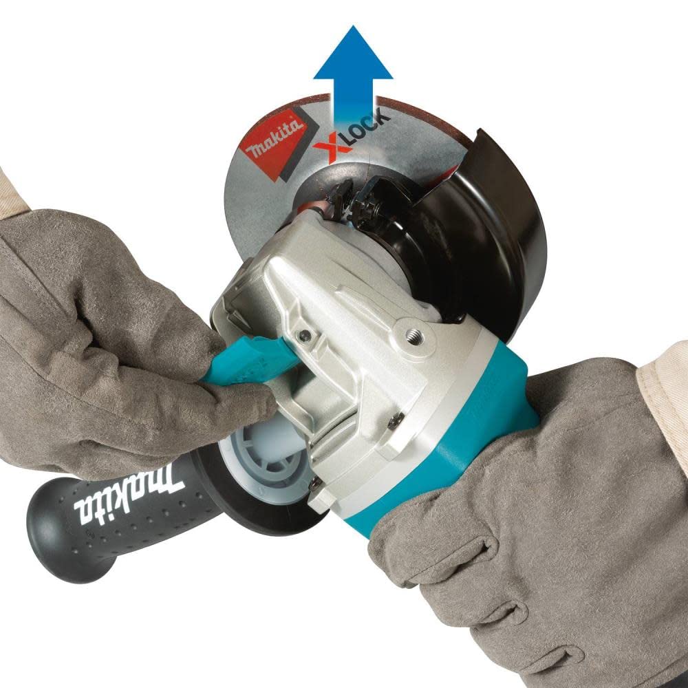 Makita GA4570 7.5 Amp 4-1/2 in. Corded X-LOCK Angle Grinder