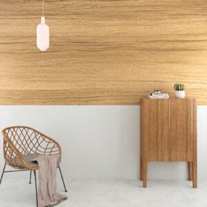 VEELIKE 15.7''x118'' Brown Wood Wallpaper Waterproof Peel and Stick Wood Vinyl Film Self Adhesive Removable Wood Grain Contact Paper Decorative Wall Covering for Cabinets Countertops Furniture Bedroom