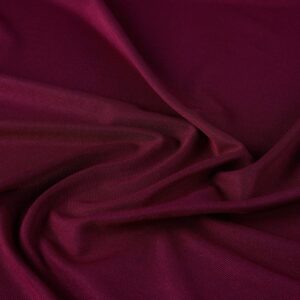 plum stretch knit, plum - fabric by the yard - solid, printed, and novelty fabrics ideal for sewing garments, wedding dresses, costumes, special occasions