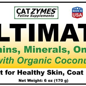 Catzymes Ultimate Vitamins Minerals Omegas (6 Ounce)