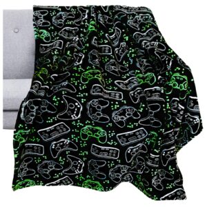 tstars gaming kids blanket for boys gamer gifts video game controller throw blankets 50 in x 60 in