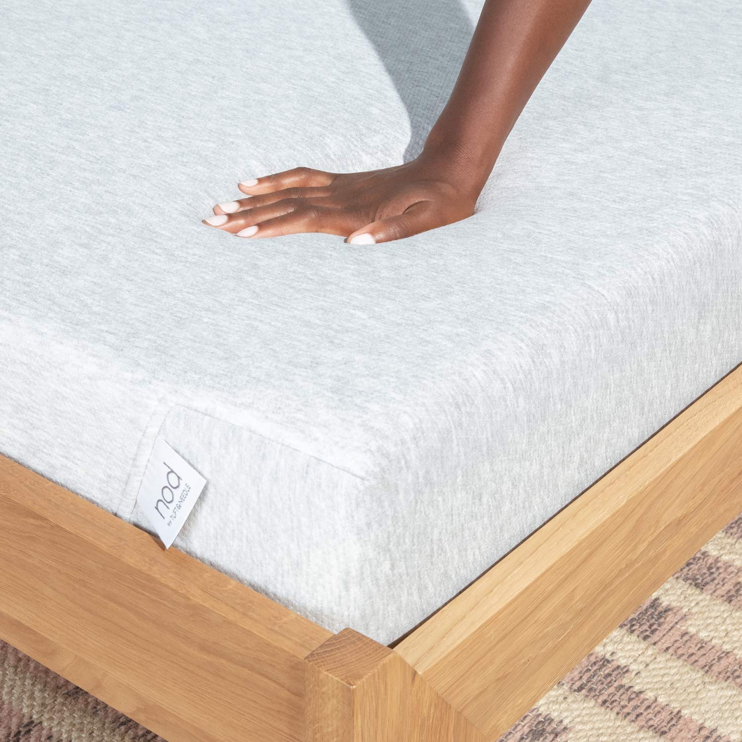 Nod by Tuft & Needle Firm 6" Twin XL Size Adaptive Foam Mattress in a Box, Breathable, Pressure Relief, Supportive, Light, 100 Night Trial, Fiberglass Free, CertiPUR-US, 10-Year Limited Warranty