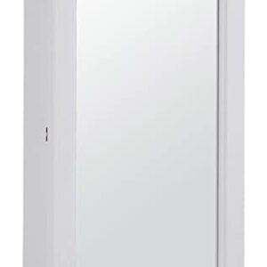 Design House 590505-WHT Concord Medicine Cabinet Durable Assembled Frame Bathroom Wall Cabinet w/Mirrored Door, 16", White