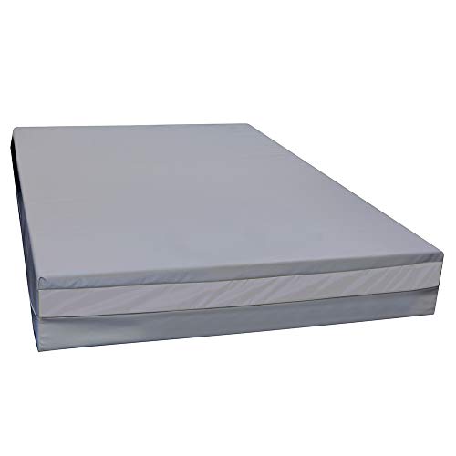 NAMC Urine and Waterproof – Adult Full XL (80" Long) Bedwetting Mattress Grey