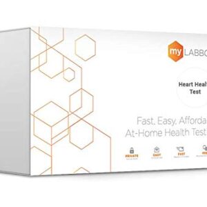 myLAB Box at Home Heart Health Test Cholesterol Level Test CLIA Lab Certified