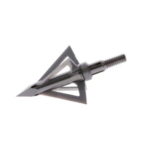 Truglo Titanium X QUADCUTTER 4 Blade 100 Grain Sharp Durable Fixed-Blade Archery Bow Hunting Broadhead with Grade 5 Titanium Ferrule & Stainless Steel Blades - Spare Set of Blades Included