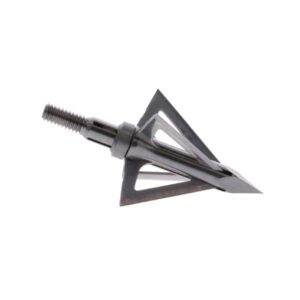 truglo titanium x quadcutter 4 blade 100 grain sharp durable fixed-blade archery bow hunting broadhead with grade 5 titanium ferrule & stainless steel blades - spare set of blades included