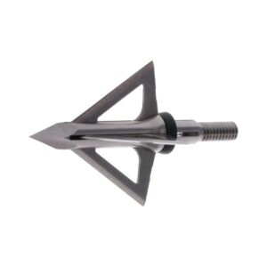 truglo titanium x quadcutter 4 blade 100 grain sharp durable fixed-blade hunting crossbow broadheads with grade 5 titanium ferrule & stainless steel blades - spare set of blades included