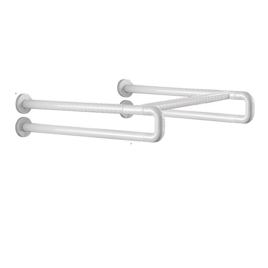 Grab Bars Handle Safety Support Hand Rails, Bathroom Stainless Steel Washbasin Grab Bar, Shower Grab Bar Nylon Outer Tube Elderly Disabled Wash Support Non-slip Rail Toilet Wash Basin Safety Handrail