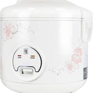 KOTO Electric Rice Cooker (flower pattern), (10cups)