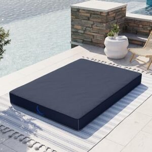 Mielmooncare 7-Inch Waterproof No-Springs Bed Mattress Eco-Barrier,Clean&Body,Supportive Spinal,Indoor-Outdoor Friendly,Flippable,One Breeze Comfort (Full XL, 7 ")