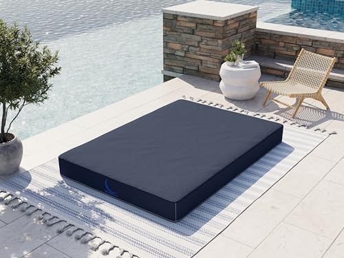 Mielmooncare 7-Inch Waterproof No-Springs Bed Mattress Eco-Barrier,Clean&Body,Supportive Spinal,Indoor-Outdoor Friendly,Flippable,One Breeze Comfort (Full XL, 7 ")