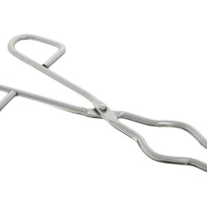 8 Inches Crucible Tongs Stainless Steel Professional Grade Crucible SS Casting Tool Lab Tongs