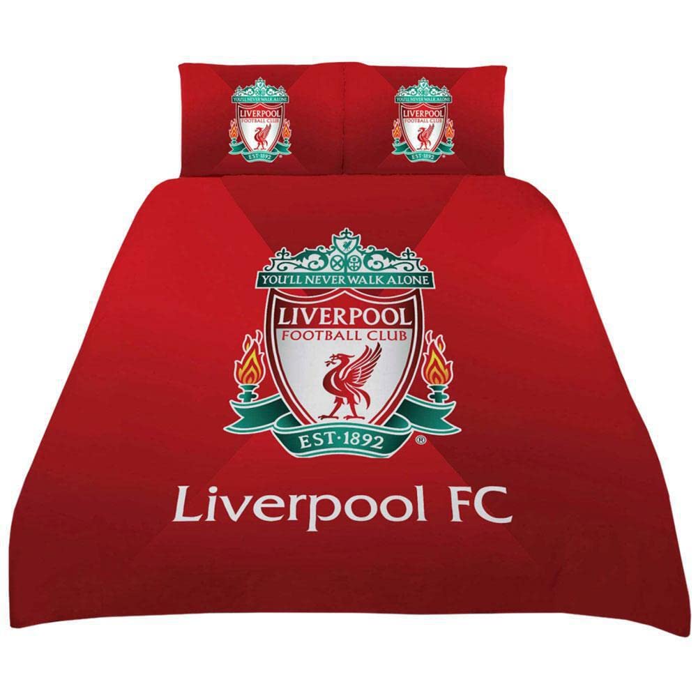 Liverpool FC Gradient Double Duvet and Pillow Case Set