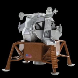 Corgi Diecast Spaceship Model - CS91308 Space Exploration Collection Apollo 11, Brown - Pre-Built Miniature Rocket Ship, Die Cast Hobby Space Replica Models - Themed Metal Space Toys & Figurines