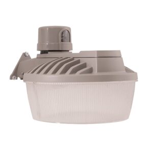 halo outdoor 650-watt equivalent integrated led grey outdoor dusk to dawn area light, 10000 lumens, 4000k