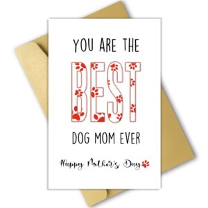 card for mom mother's day card, funny birthday greeting card for mommy mama, original rude punch her face humor card for mother