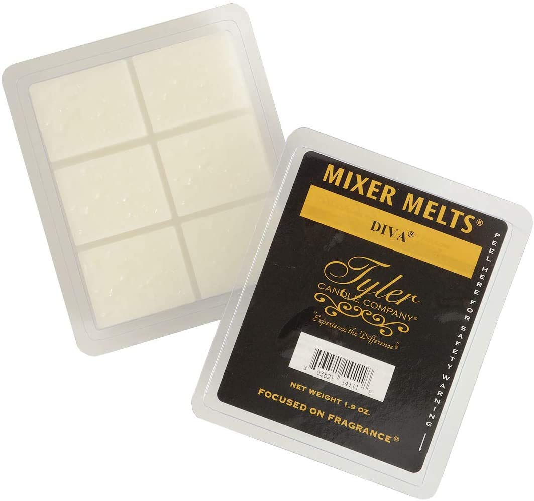 Tyler Candle Mixer Melts Set of 4 - Diva (8 Set of 1.9 oz)