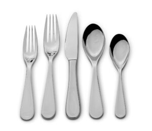 kitchinox 20-piece flatware set, service for 4, tulip