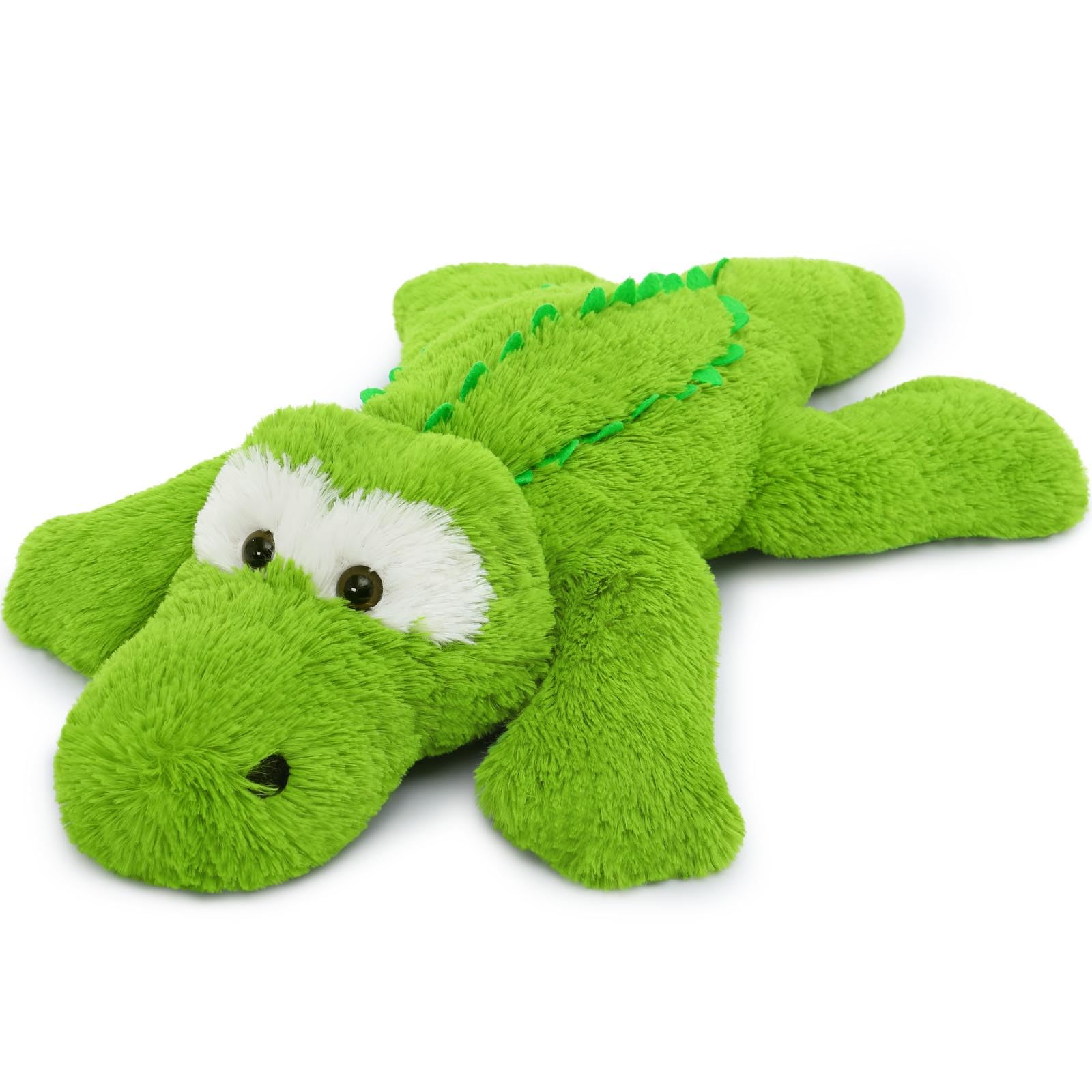 Tezituor Alligator Stuffed Animal Plush Toy 28 inch, Crocodile Stuffed Animal Soft Alligator Hugging Pillow