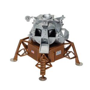 Corgi Diecast Spaceship Model - CS91308 Space Exploration Collection Apollo 11, Brown - Pre-Built Miniature Rocket Ship, Die Cast Hobby Space Replica Models - Themed Metal Space Toys & Figurines