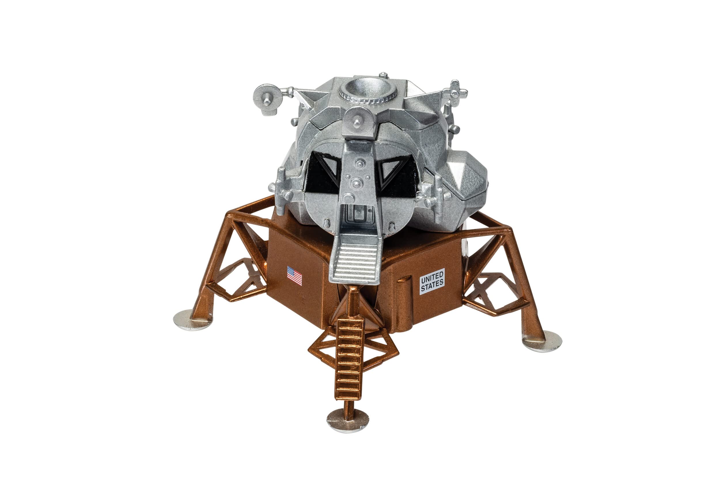 Corgi Diecast Spaceship Model - CS91308 Space Exploration Collection Apollo 11, Brown - Pre-Built Miniature Rocket Ship, Die Cast Hobby Space Replica Models - Themed Metal Space Toys & Figurines